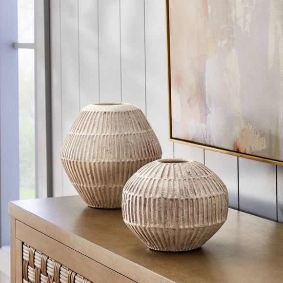 Threshold | Accents | Threshold X Studio Mcgee Small Hand Carved Cream ...